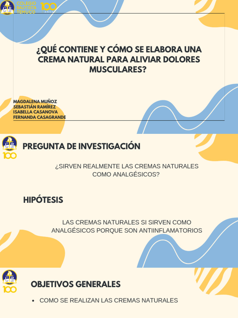 ¿Qué Contiene y Cómo Se Elabora Una Crema Natural para Aliviar Dolores ...