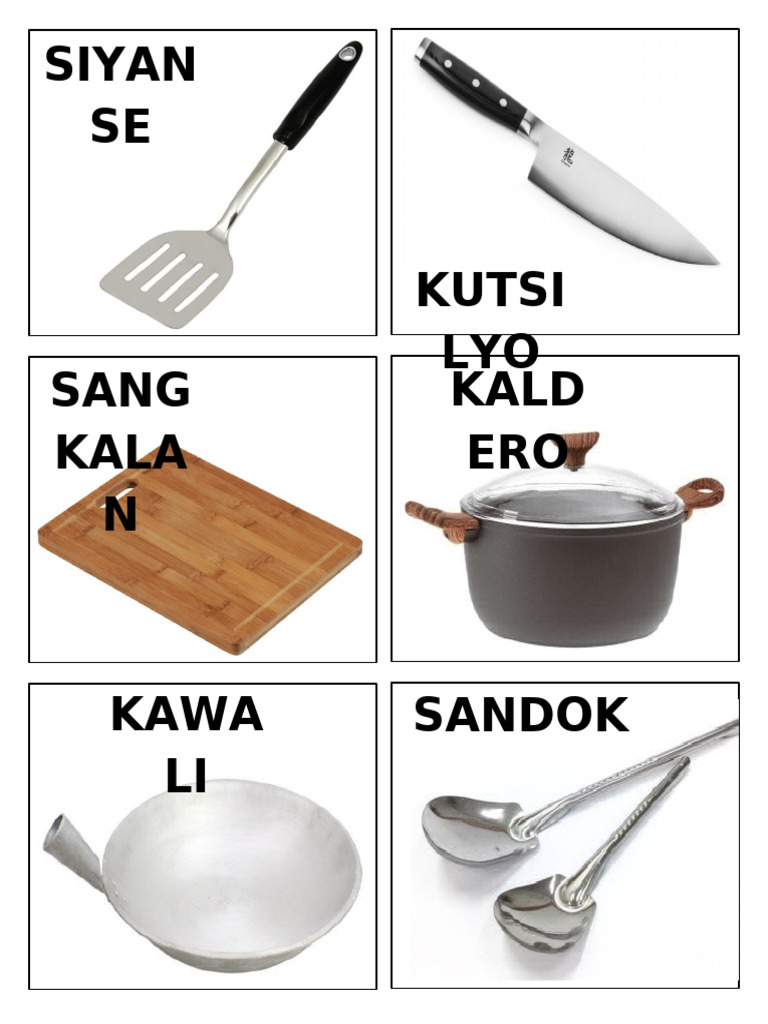 Kagamitan Sa Pagluluto | PDF