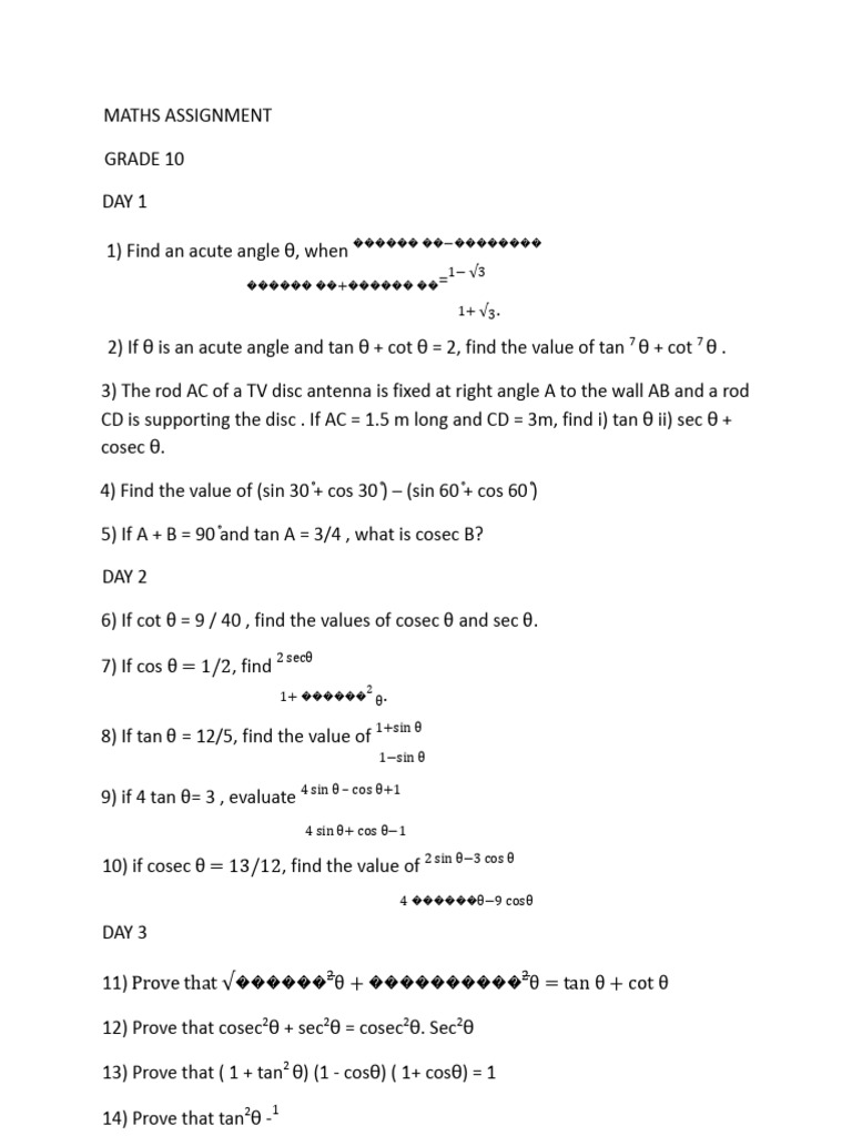 Assignment Class 10 June | PDF | Mean | Mode (Statistics)