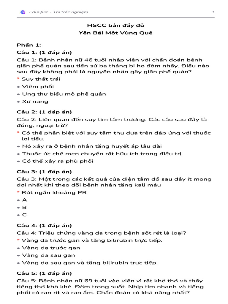 HSCC Bản Đầy Đủ | PDF