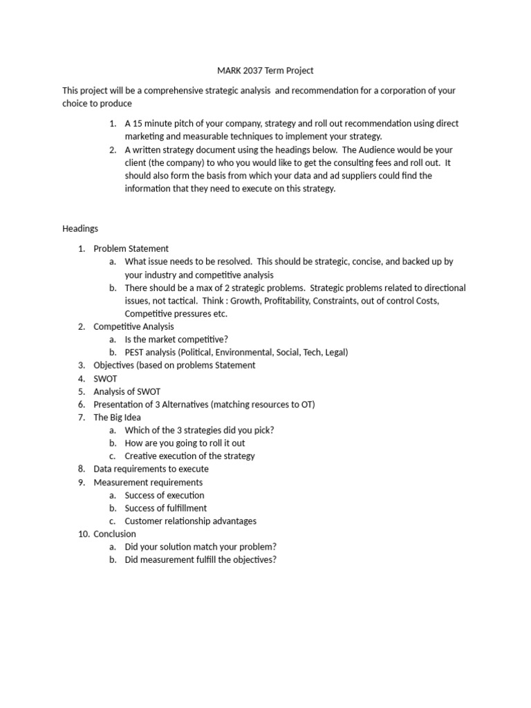 Group Project Headings 2023 | PDF