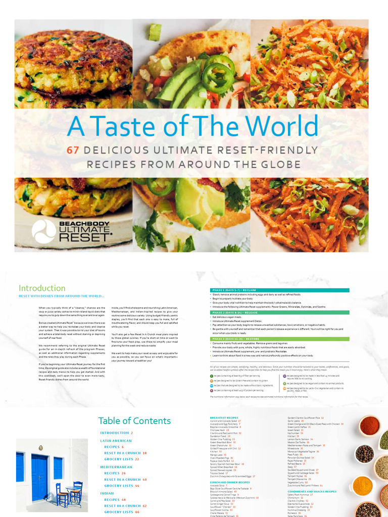UR BOD International Cookbook English | PDF | Nutrition Facts Label ...