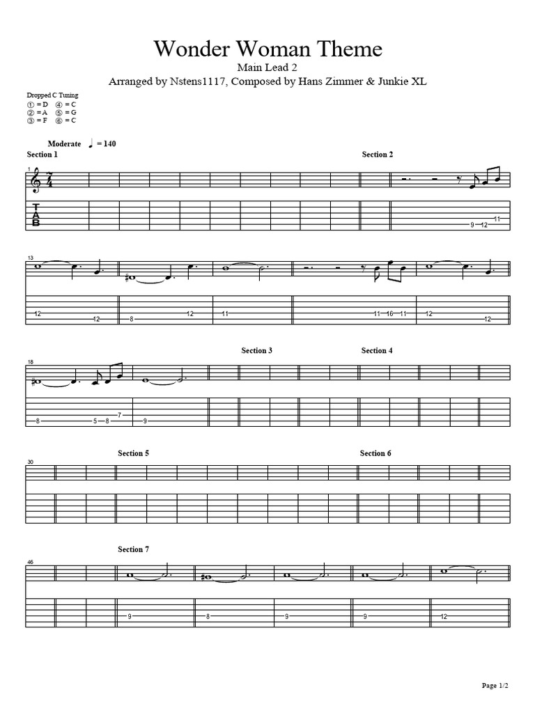 Main Lead 2 - Wonder Woman | PDF