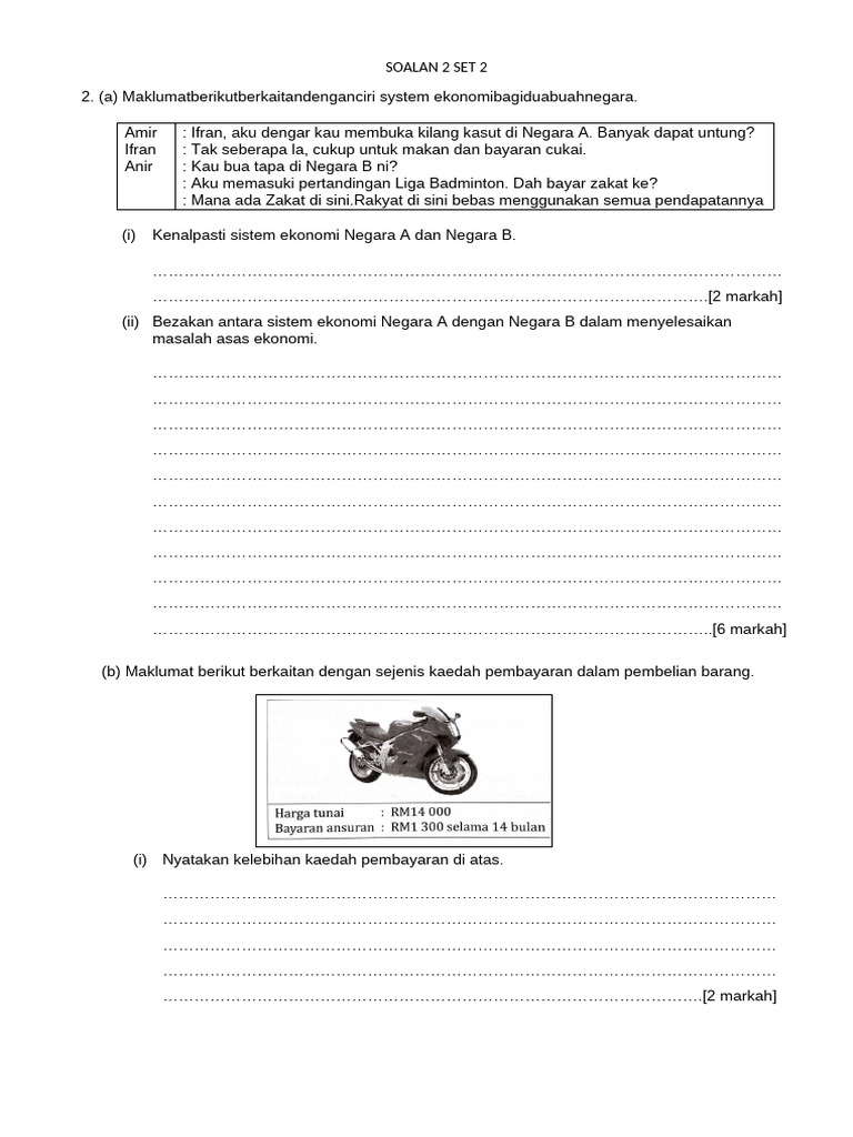 Soalan 2 K2 (SET 3) | PDF