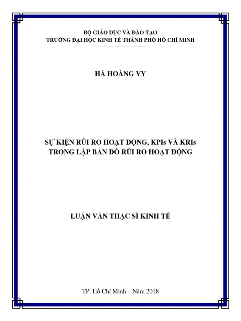 Su Kien RRHD, Kri Va Kpi | PDF