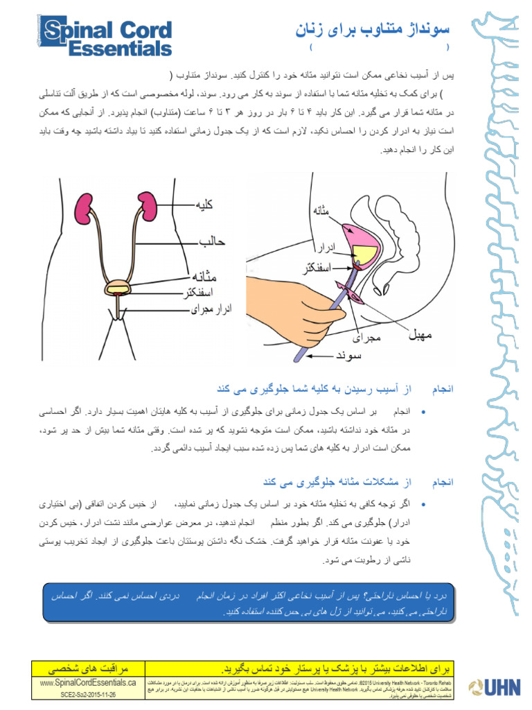 SCE2 Sa2 Intermittent Catheterization For Women Fa | PDF