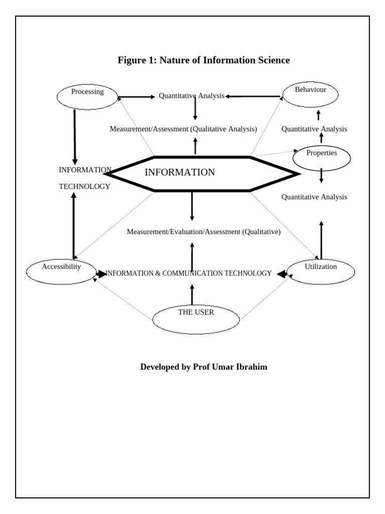 Diagram On The Definition of Information Science | PDF