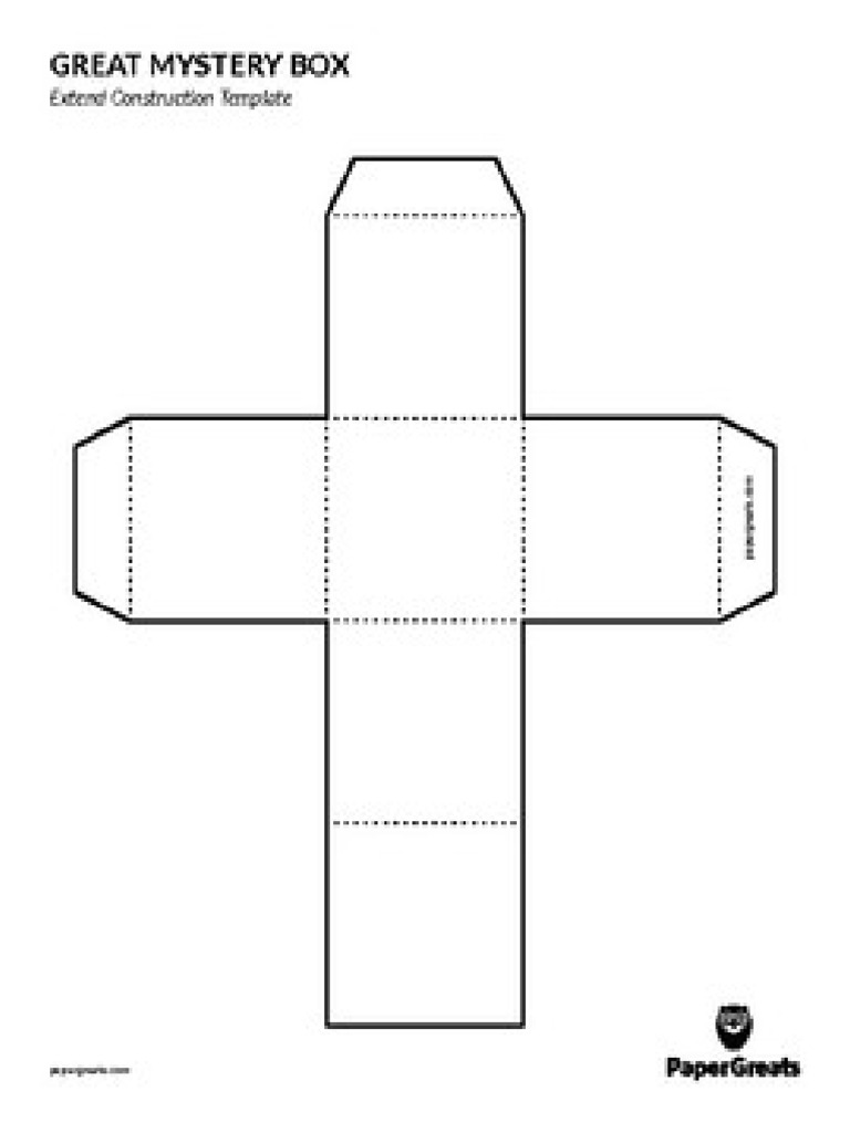 Mystery Box Template | PDF