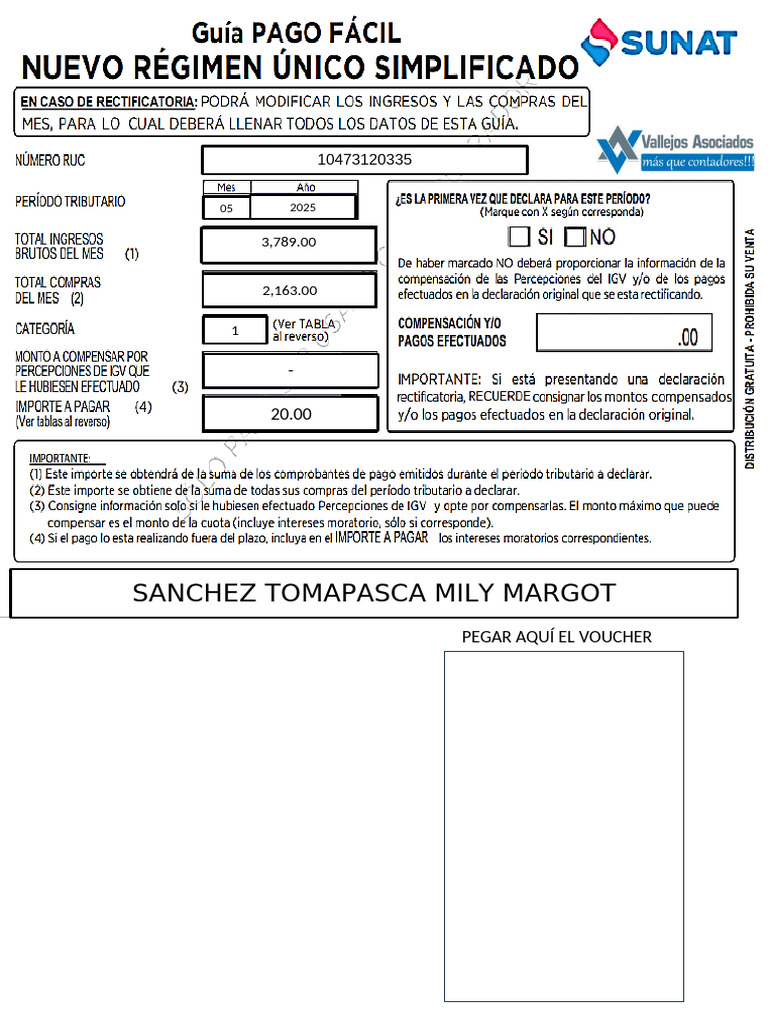 Sanchez Tomapasca Mily. | PDF