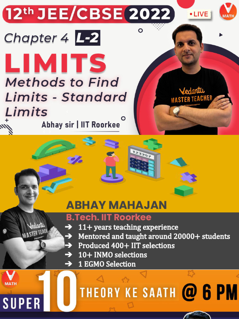 Methods for Evaluating Limits | PDF | Polynomial | Mathematical Objects