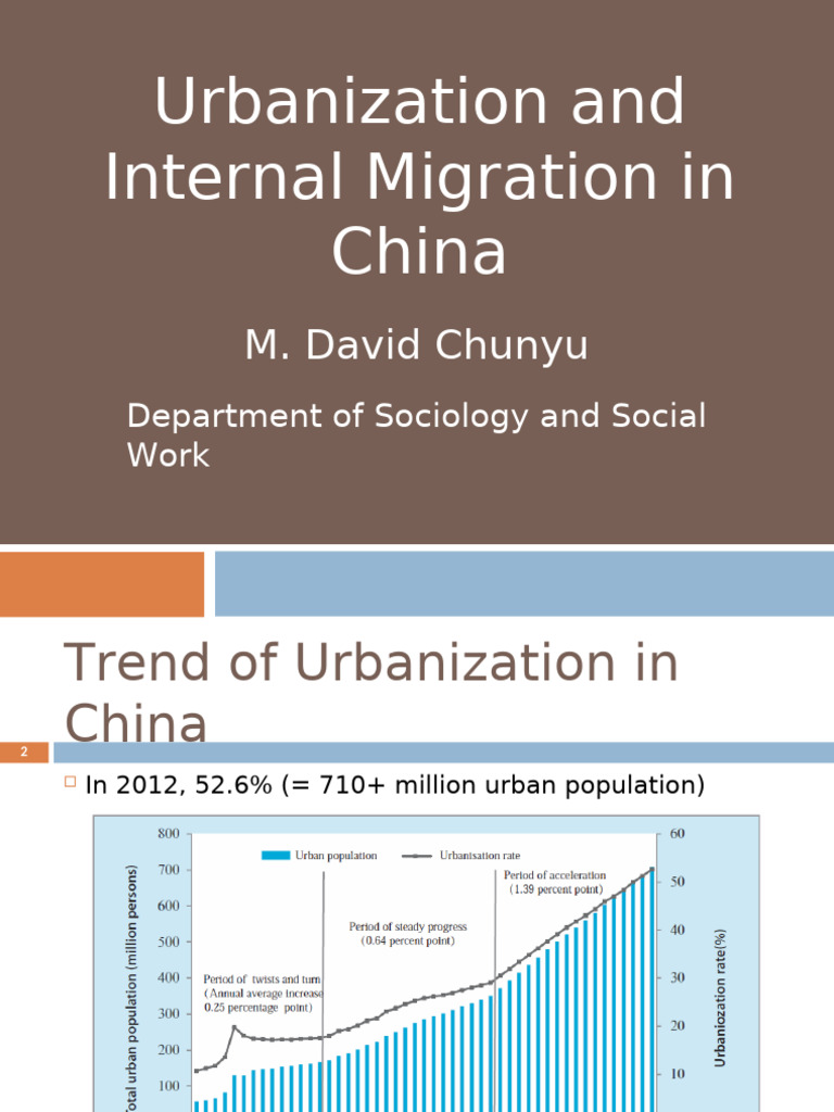 China's Urbanization and Floating Population | PDF | Immigration ...