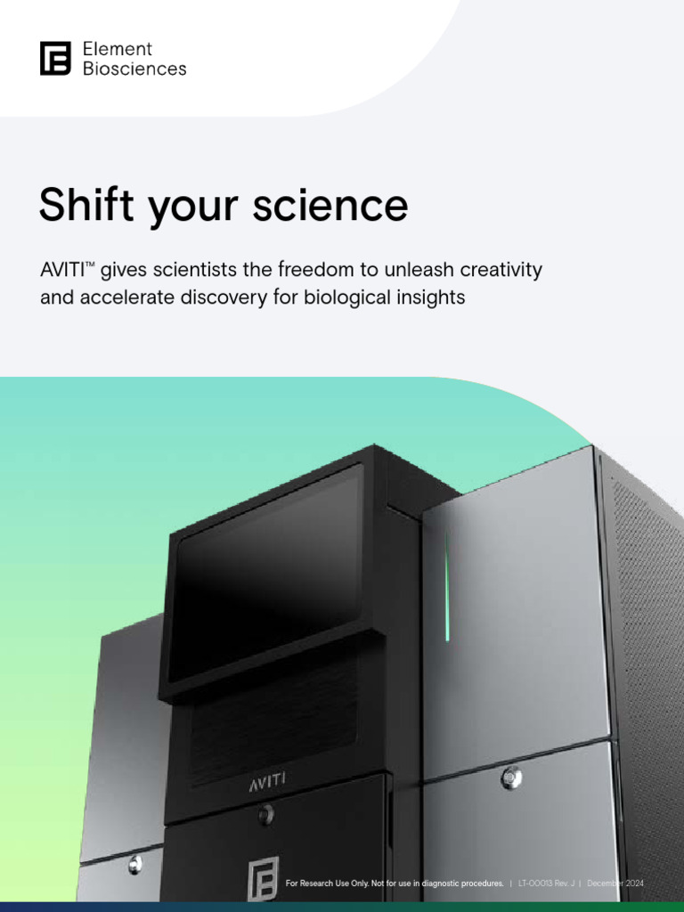 AVITI System: Revolutionizing NGS | PDF | Dna Sequencing | Polymerase ...