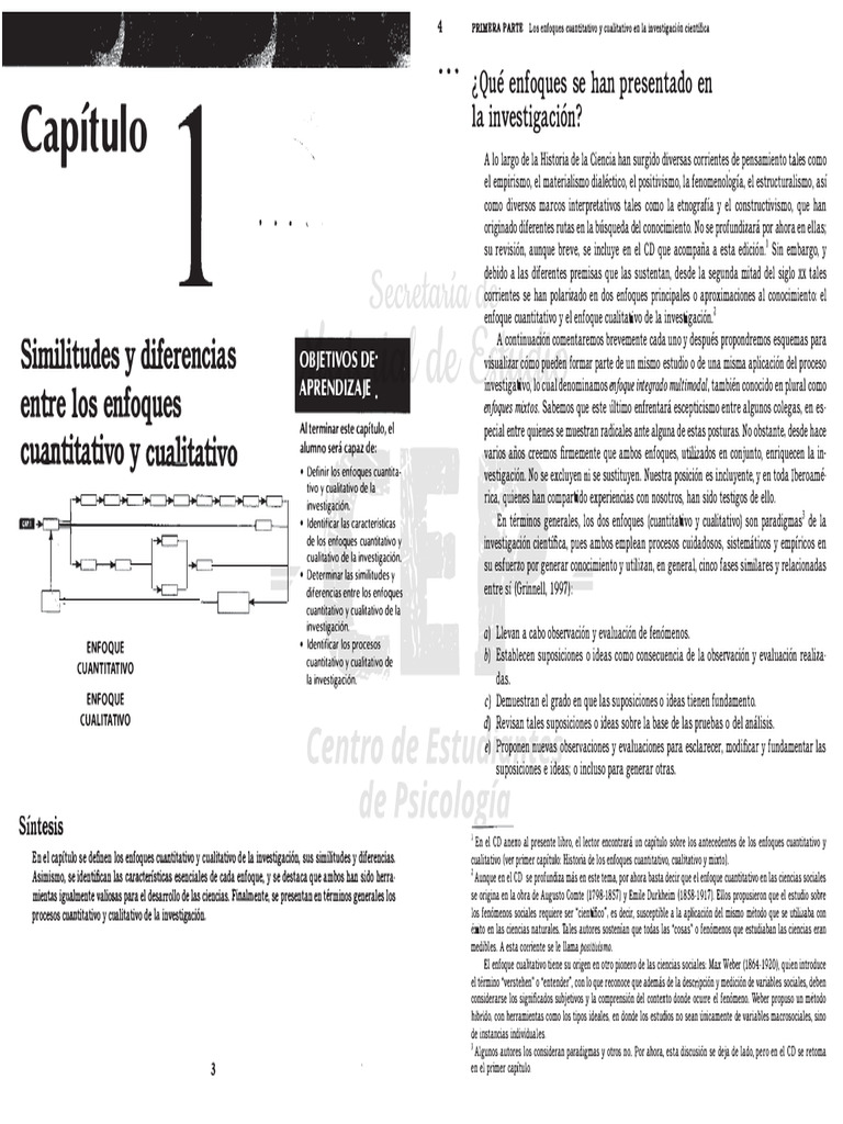 1 - Sampieri - Cap. 1 Al 8 | PDF
