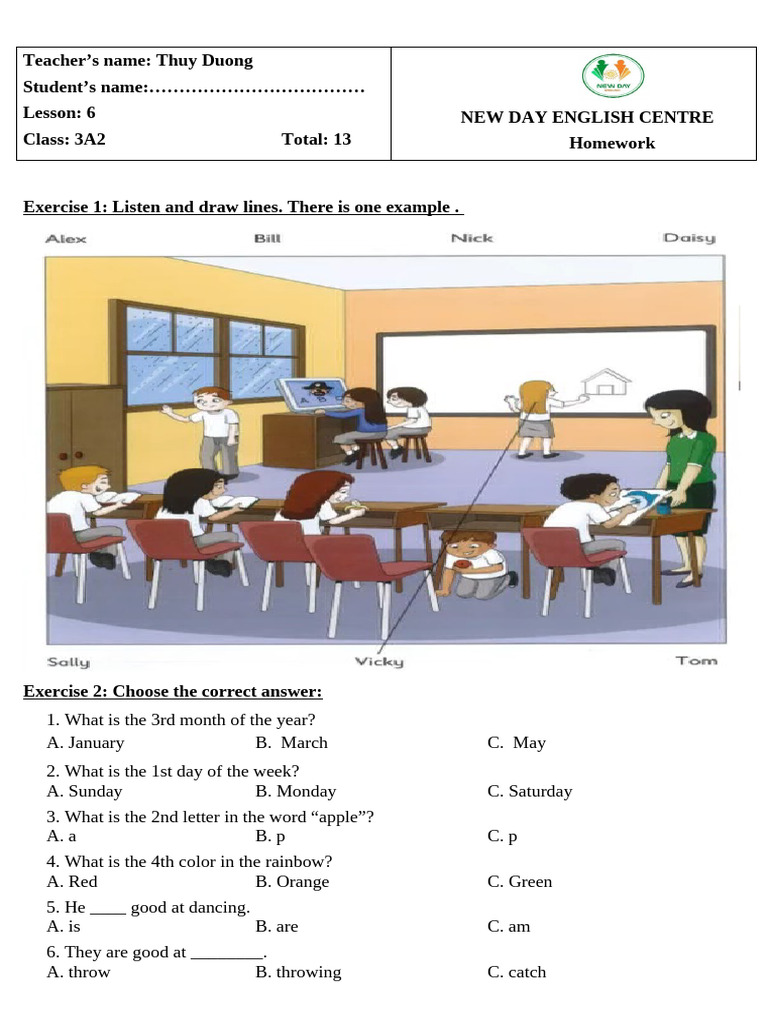 HW 3A2 Lesson6 | PDF