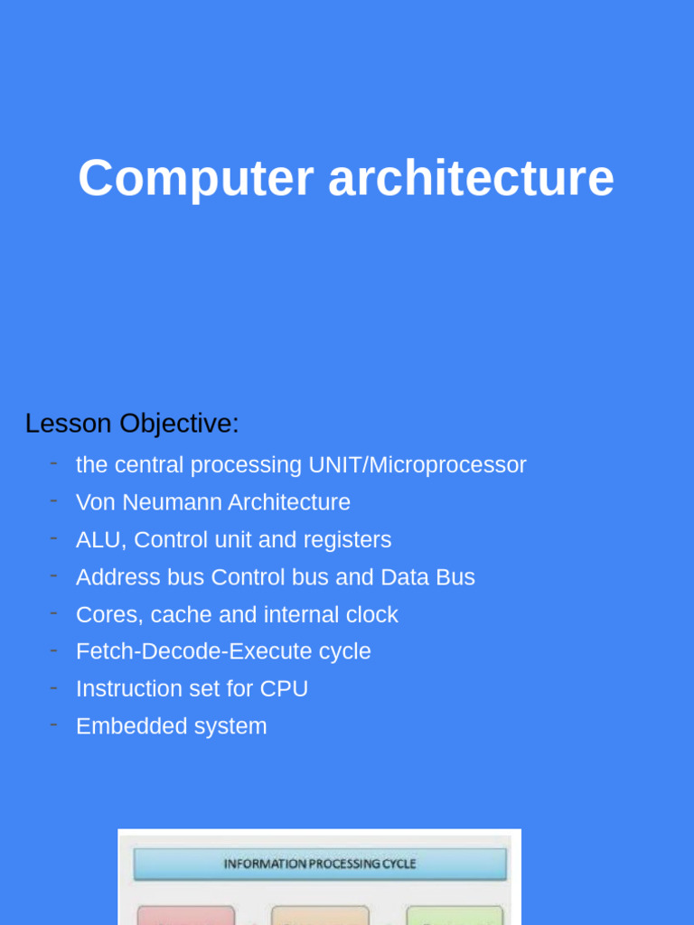 Computer Architecture 1 | PDF | Central Processing Unit | Digital Technology