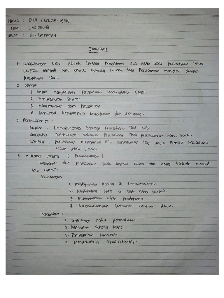 C30120098 - Olvi C. Wele - Esay Aklan | PDF