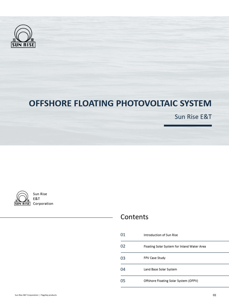 Offshore Floating PV Systems Overview | PDF | Thermal Expansion | Solar ...