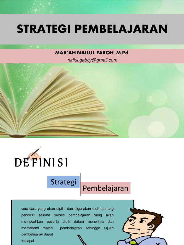 Mengembangkan Strategi Pembelajaran | PDF