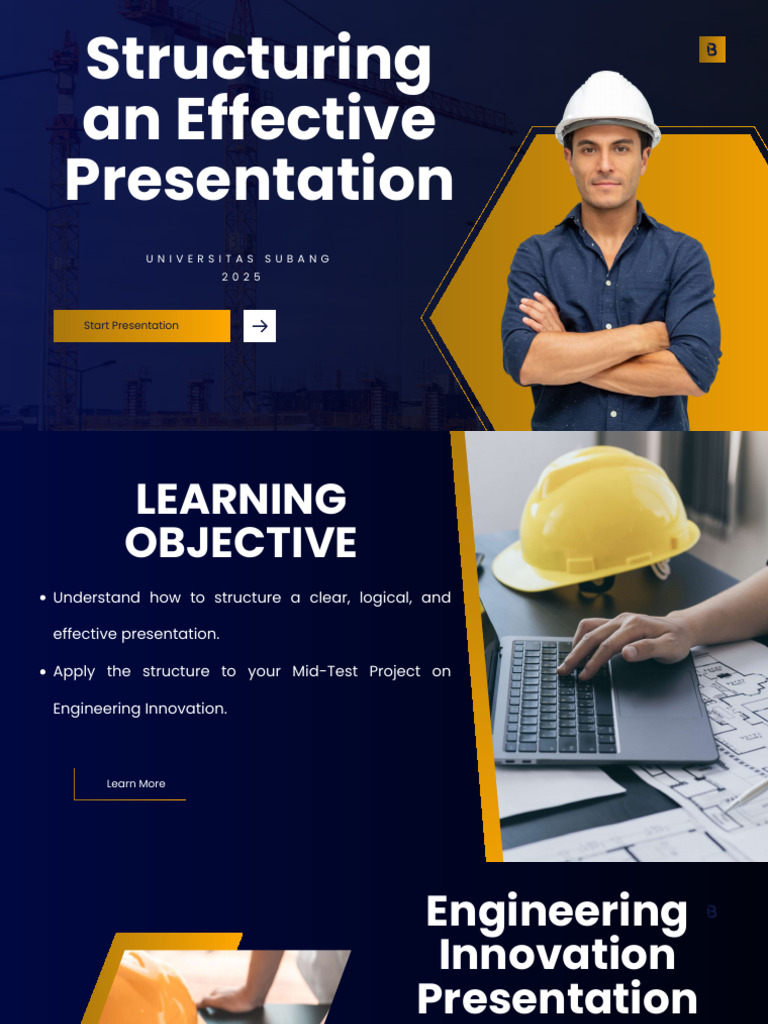 Structuring An Effective Presentation - Compressed | PDF | Concrete