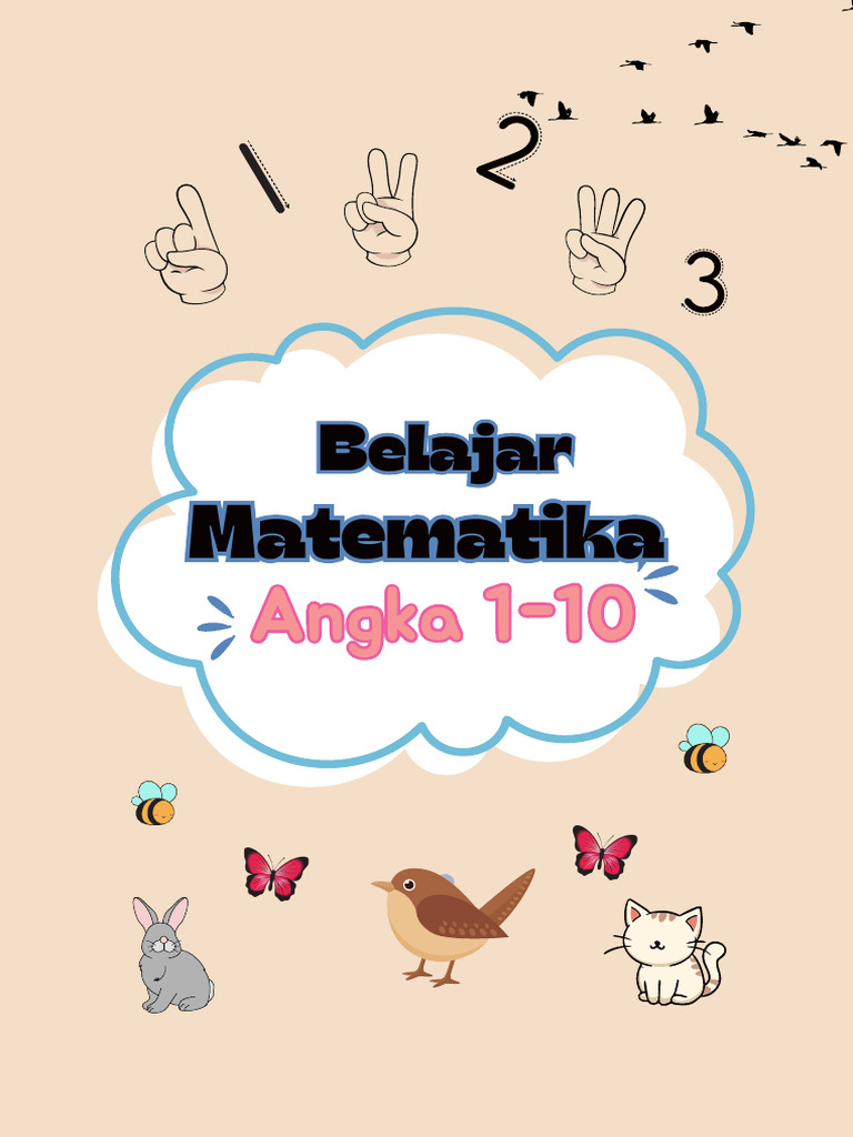 Belajar Angka 1-10 untuk Anak TK | PDF
