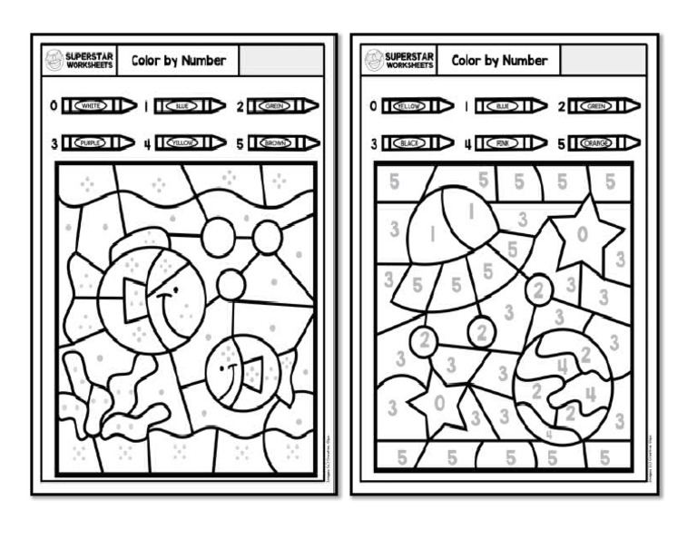 Worksheet Colour Y1 | PDF