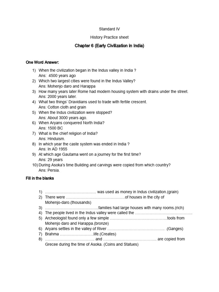 History CHP 6std 4.docx 1 | PDF