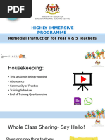 Remedial Instruction Programme For Year 4 Pupils: 1. Root Cause ...
