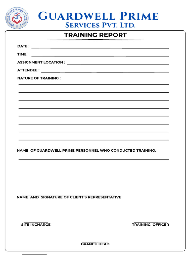Training Report | PDF