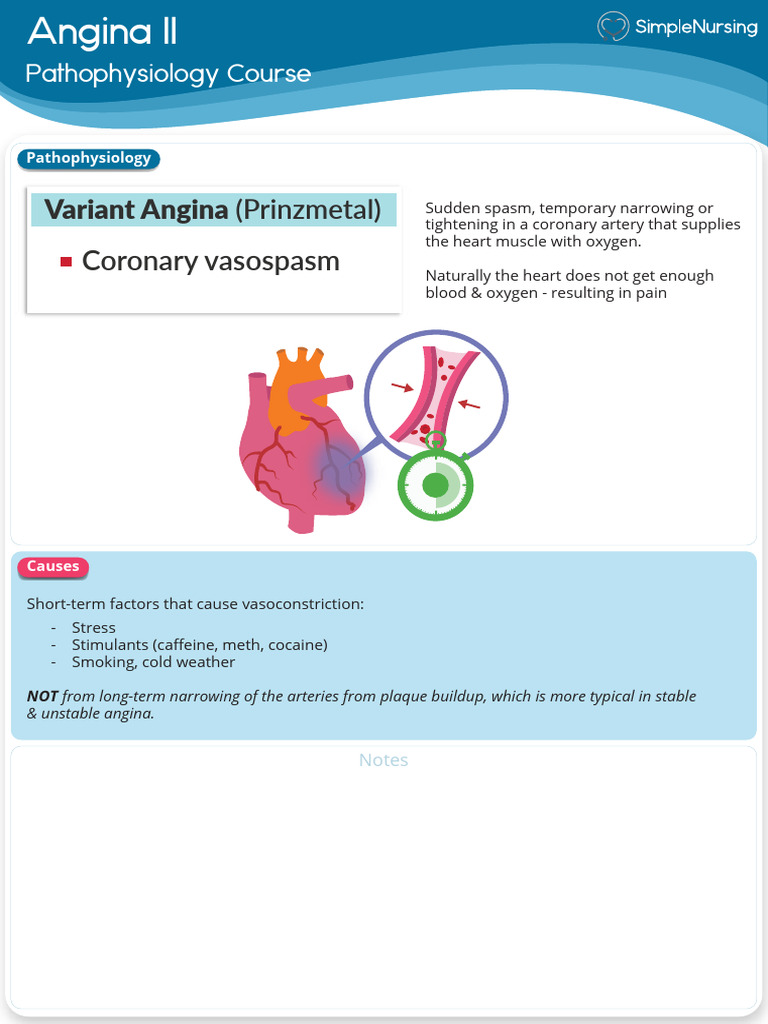 Angina - Variant | PDF