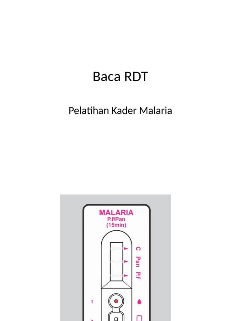 Pelatihan Baca RDT - Perdhaki | PDF