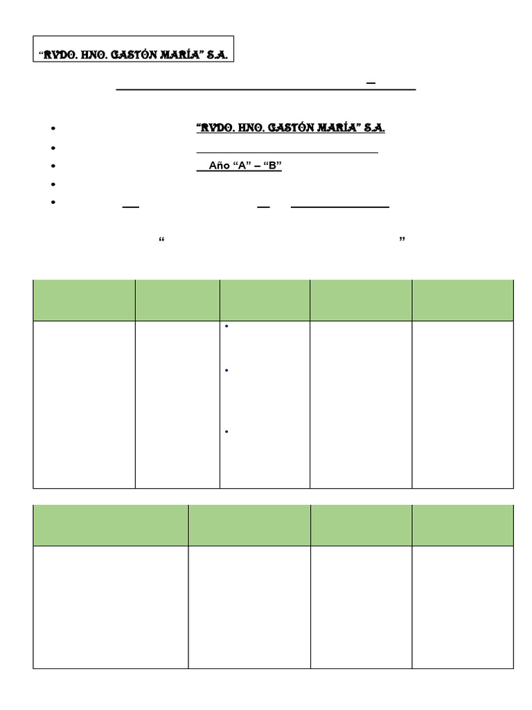 1er BIMESTRE-Sesión de Aprendizaje 06-GM2025 | PDF | Enseñando | Maestros