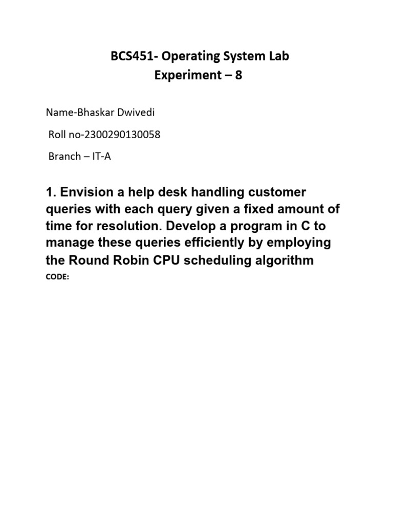 Bhaskar Dwivedi - 2300290130058 - A2 - Exp8 PDF | PDF