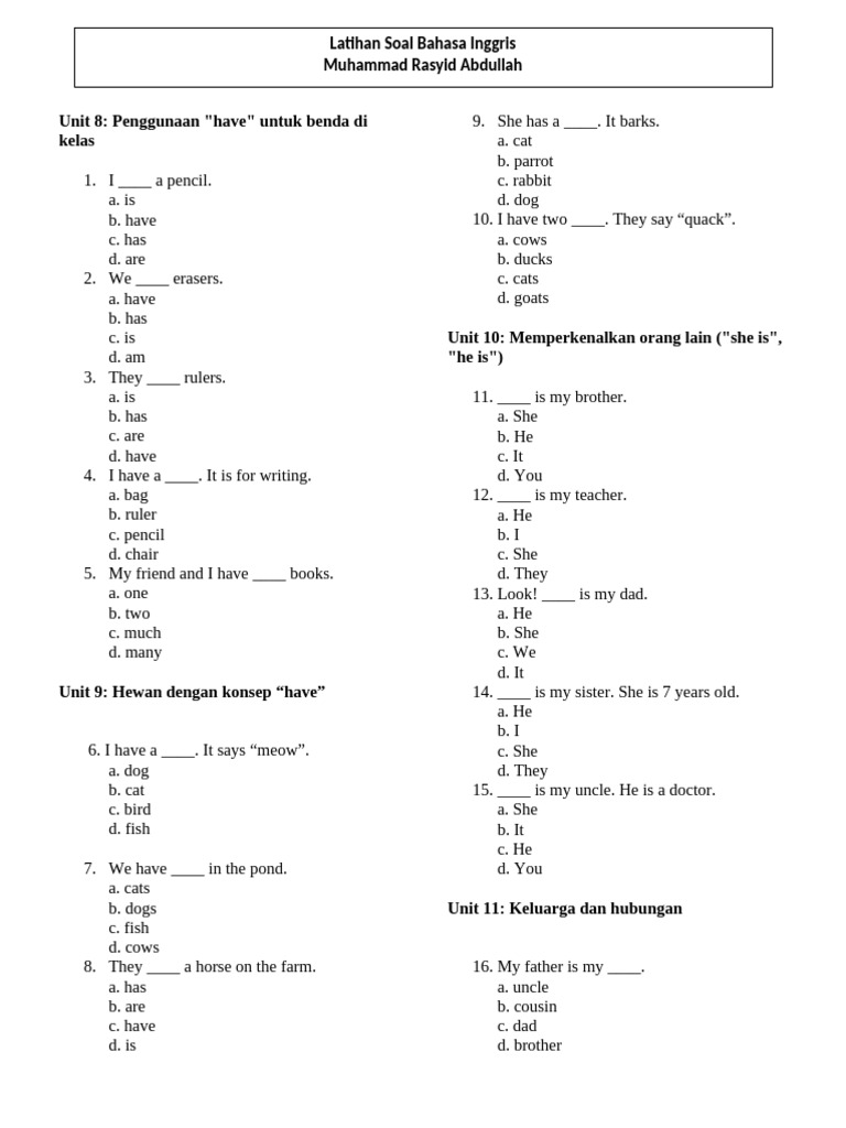 B.ing Kelas 1 SD Semester Genap | PDF | Fruit | Chess Openings