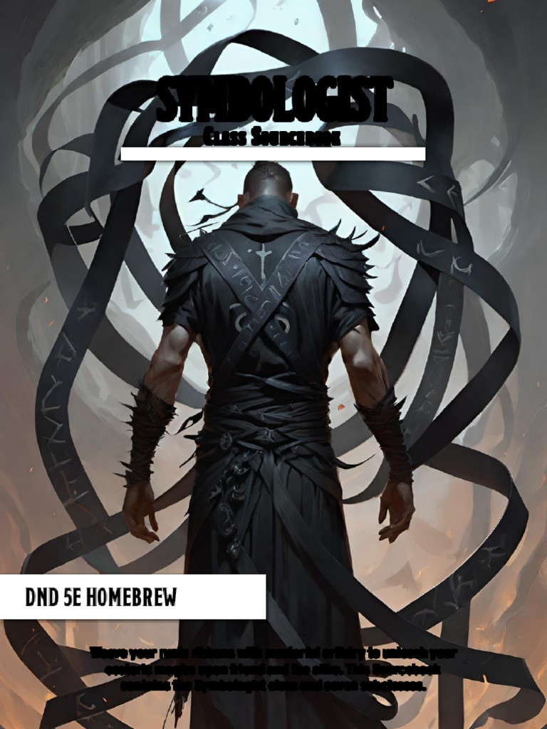Symbologist + 7 Subclasses - The Homebrewery | PDF