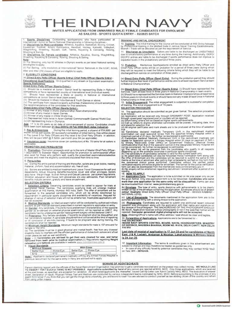 The Indian Navy | PDF