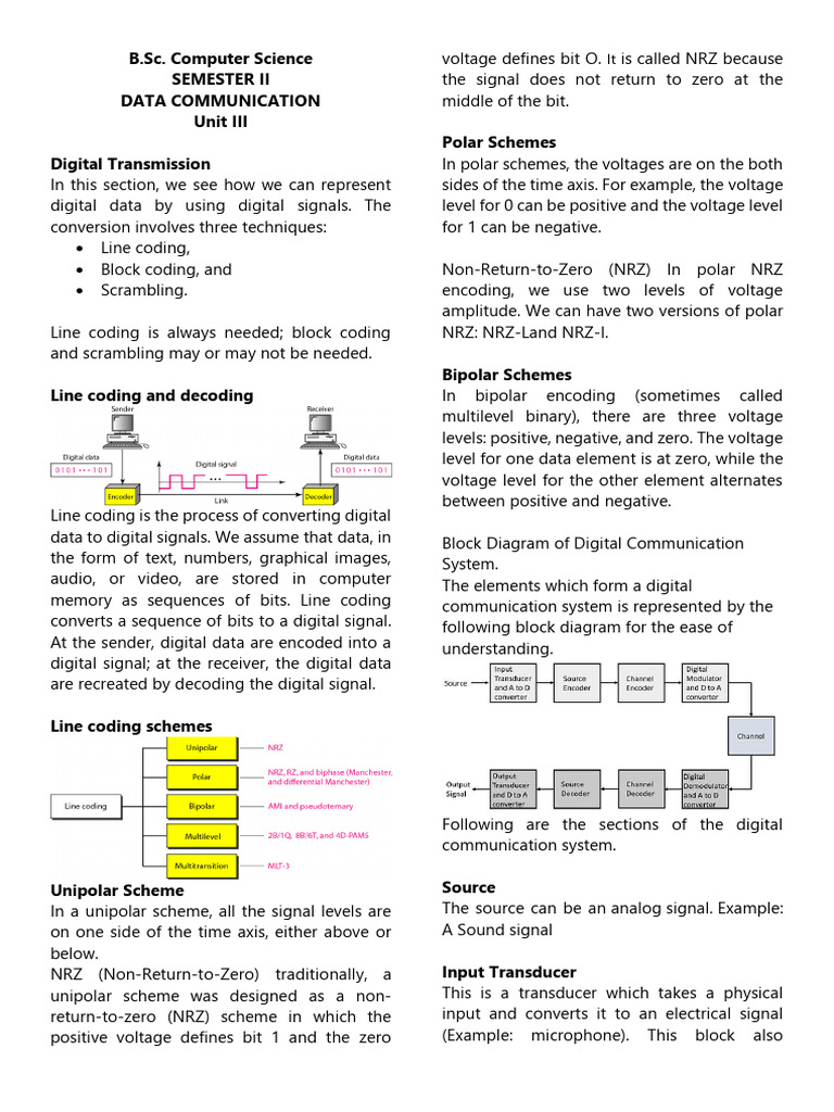 Data Communication 2021 MODULE III | PDF | Modulation | Sampling (Signal Processing)