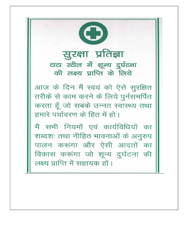 safety pledge | PDF