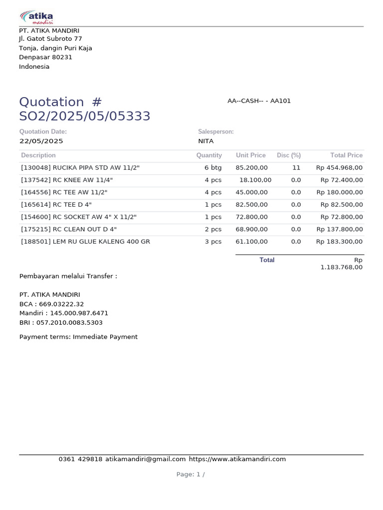 Order - SO2 - 20 | PDF