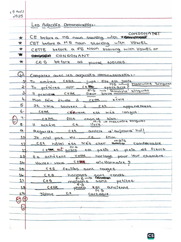 French Notes | PDF