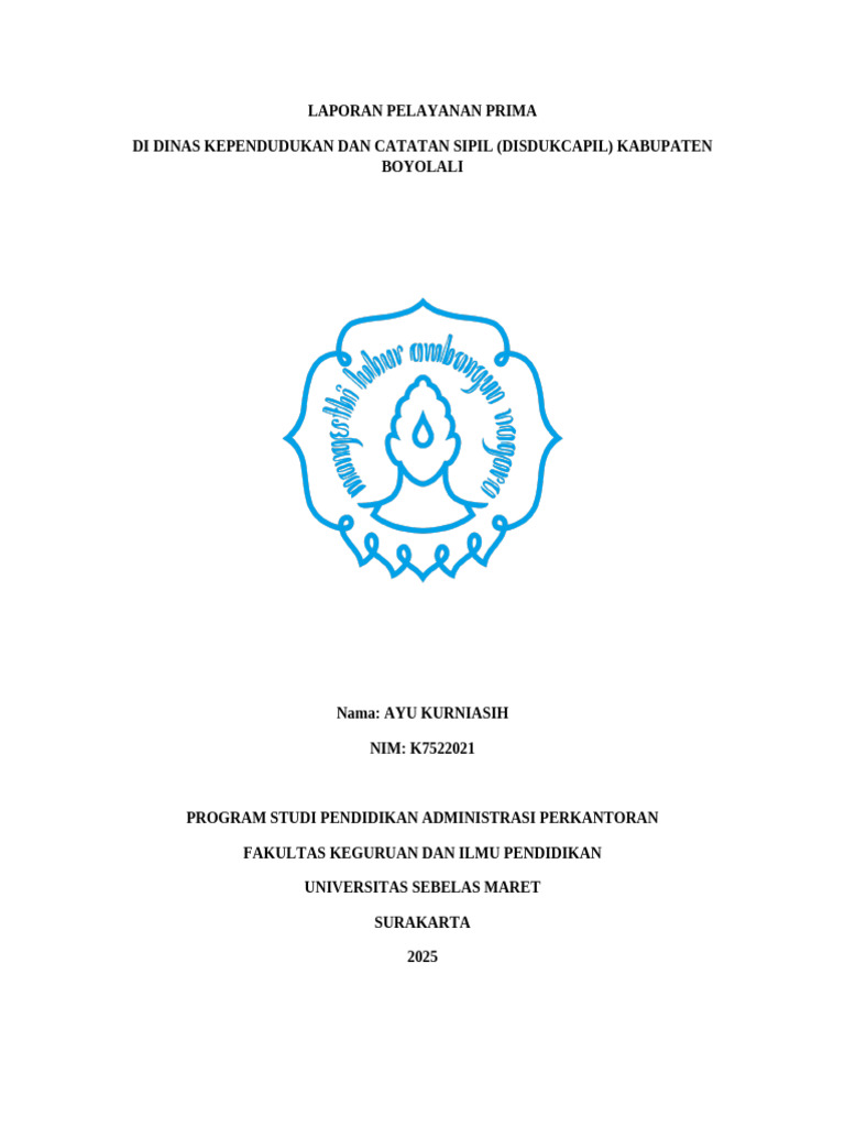 Tujuan dan Contoh Pelayanan Prima | PDF