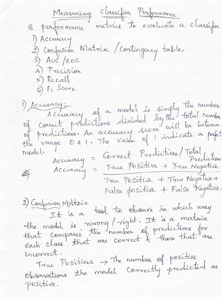 Measuring Classifier Performance | PDF