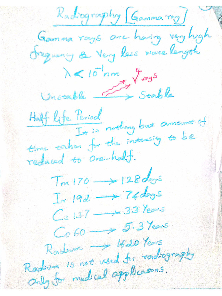 Radiography Test | PDF