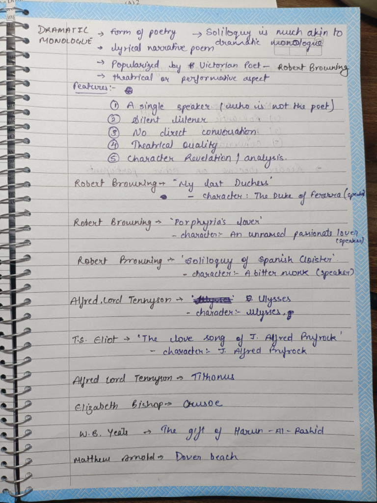 Dramatic Monologue | PDF