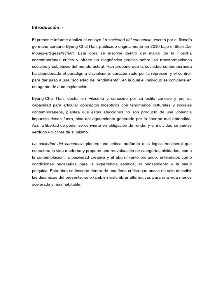 Informe Grupal Sociologia | PDF