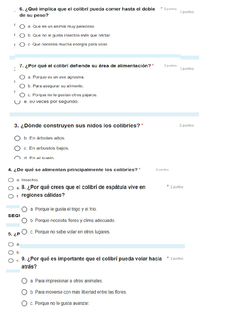 Lectura Colobri | PDF