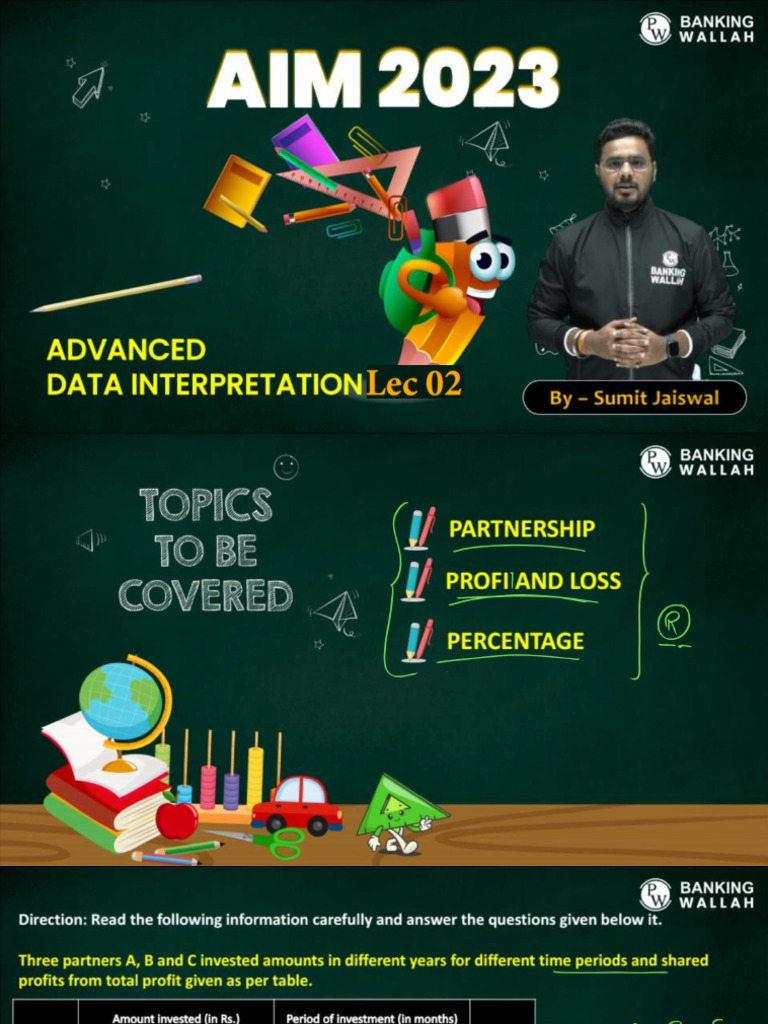 Advanced Level DI 02 - Class Notes II (AIM 2023) | PDF