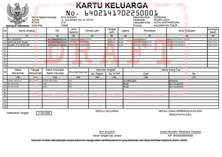 Draft KK Eva Susanti | PDF