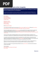 Union Membership Resignation Letter Sample | PDF