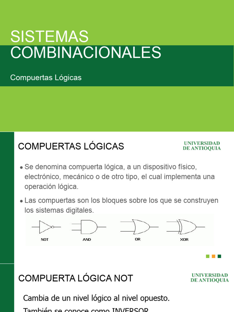 Compuertas_Logicas | PDF