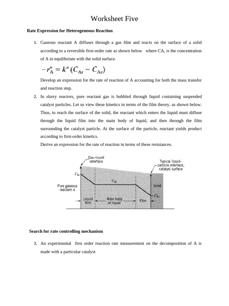 Worksheet 4 On CH 5 | PDF